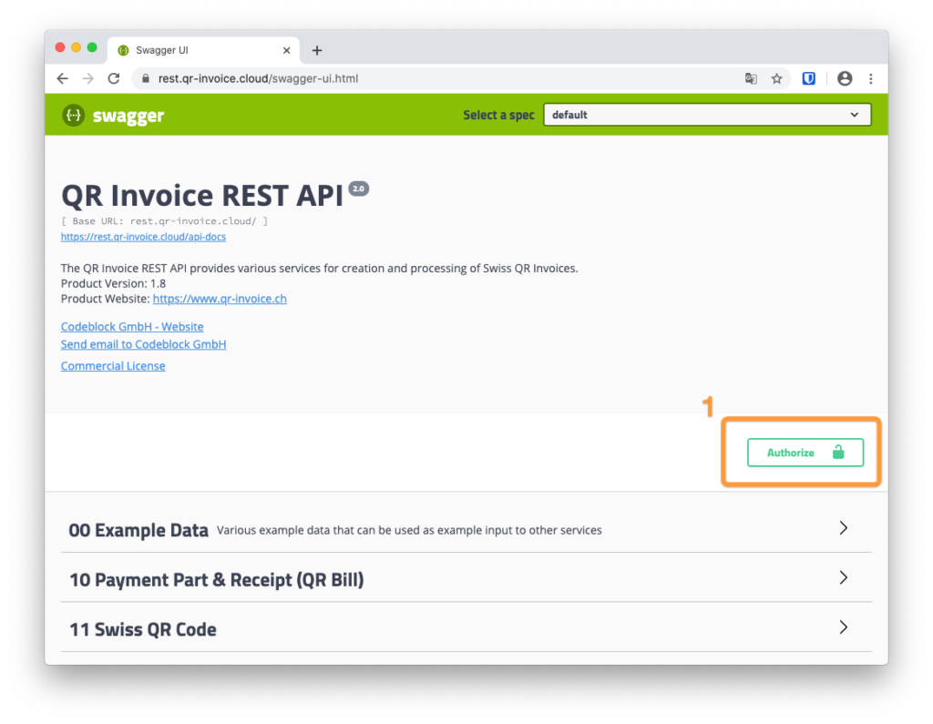 API Keys | QR Invoice Solutions